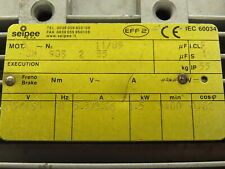 Seipee Jm 90S 2 B5 Electrical Ac Motor 1.5Kw 3400 Rpm 265/460V 3Ph Iec ...