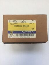 Square D 9013 Gsg-3 Pressure Switch Nema 1 Enclosure 2 Pole Series C ...