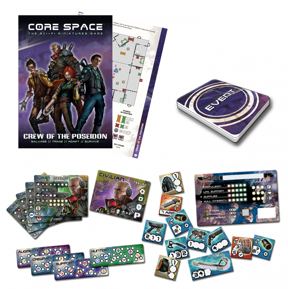 Core Space: Poseidon Crew Expansion - Game Nerdz