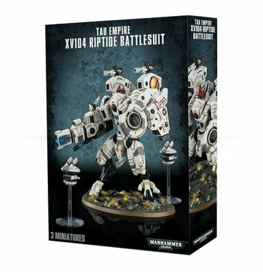 Warhammer 40K: Tau Empire - XV104 Riptide Battlesuit - Game Nerdz