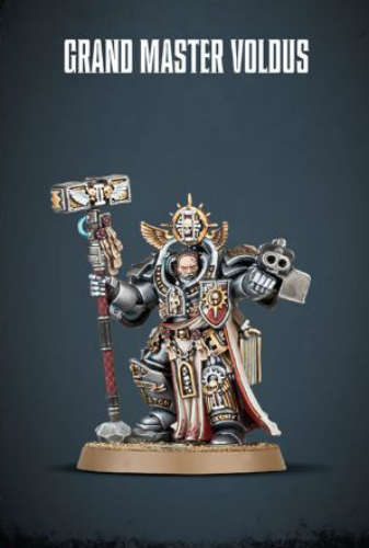 Warhammer 40K: Grey Knights Grand Master Voldus - Game Nerdz