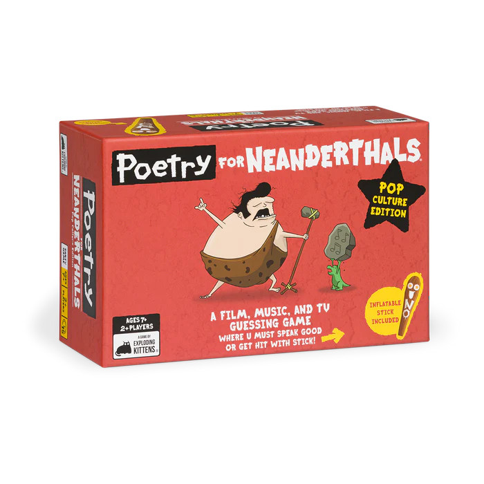Poetry for Neanderthals: Pop Culture Edition - Game Nerdz