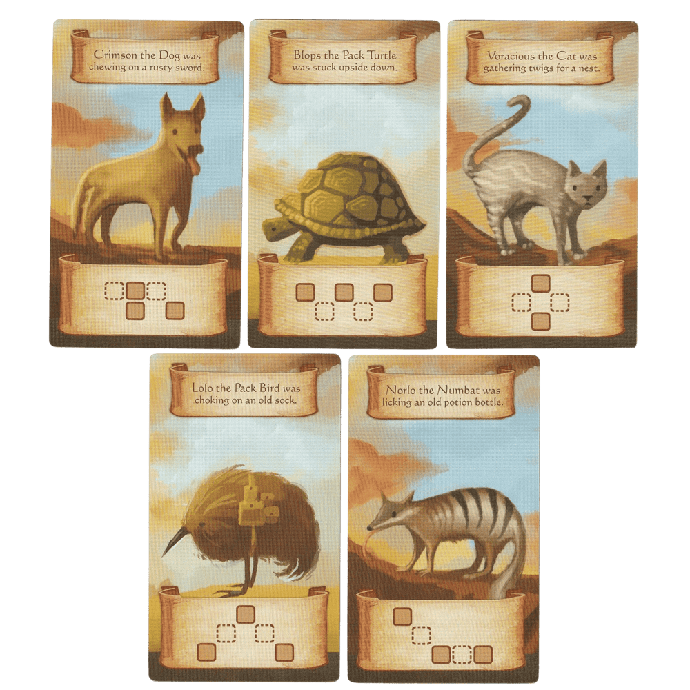 Roam: Gem Maps Expansion & Animals Promo Pack - Game Nerdz