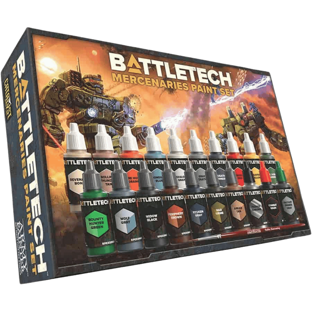 BattleTech: Mercenaries Paint Set - Game Nerdz