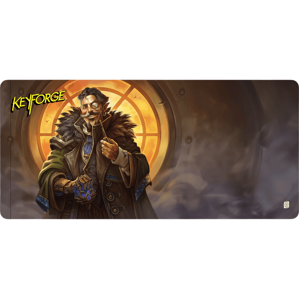 KeyForge: Skyborn "Viscount Aerys" - Extra-Wide Playmat - Game Nerdz