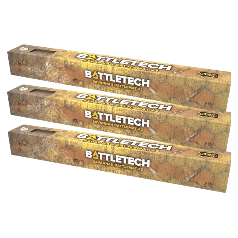 BattleTech: Battle Mat - Savannah Bundle (PREORDER) - Game Nerdz