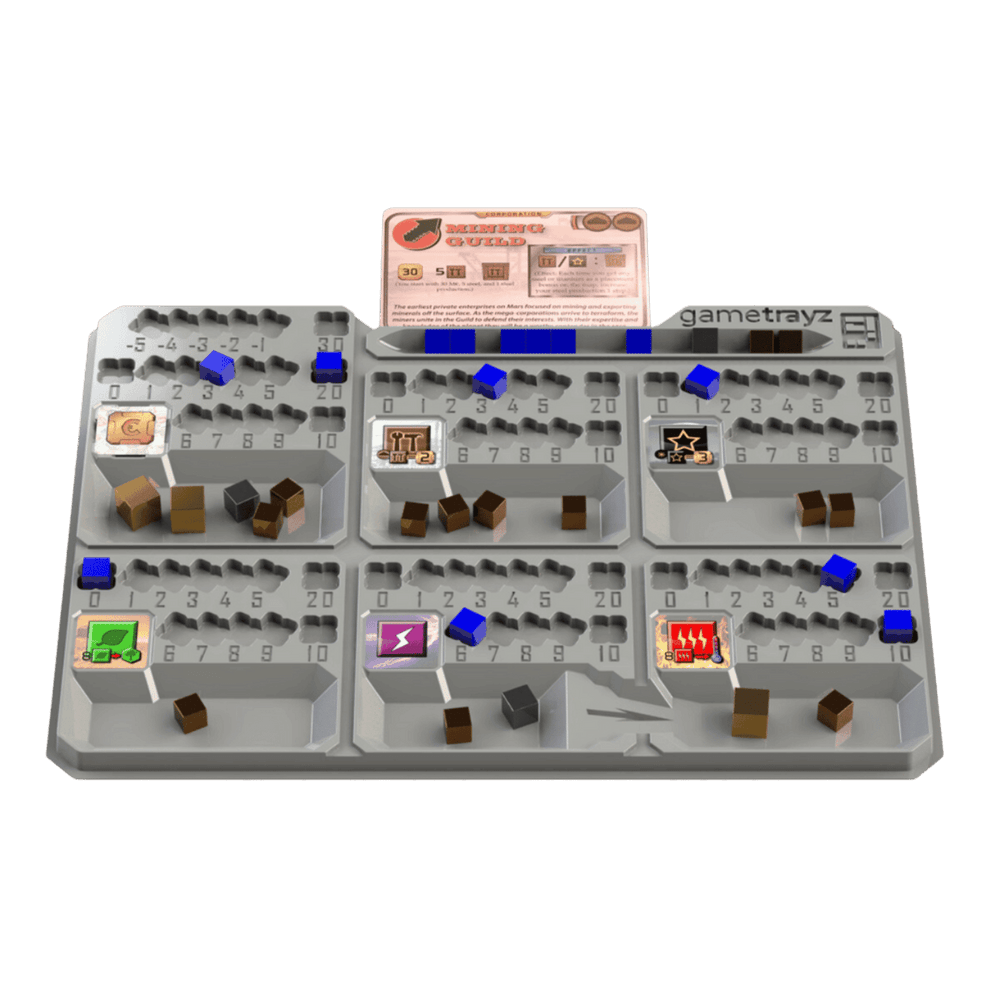 Game Trayz: Terraforming Mars Player Boards w/ Stickers - Assorted ...