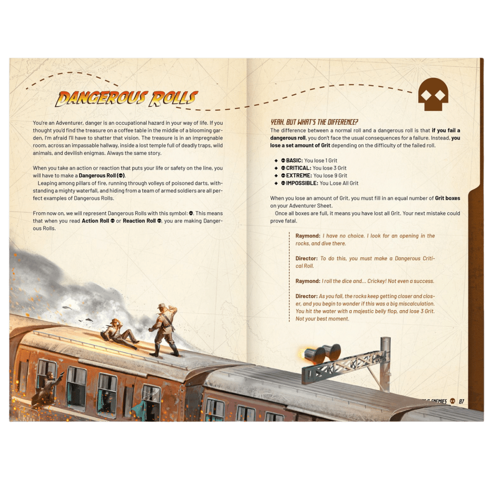 Outgunned Adventure RPG: Core Rulebook - Game Nerdz