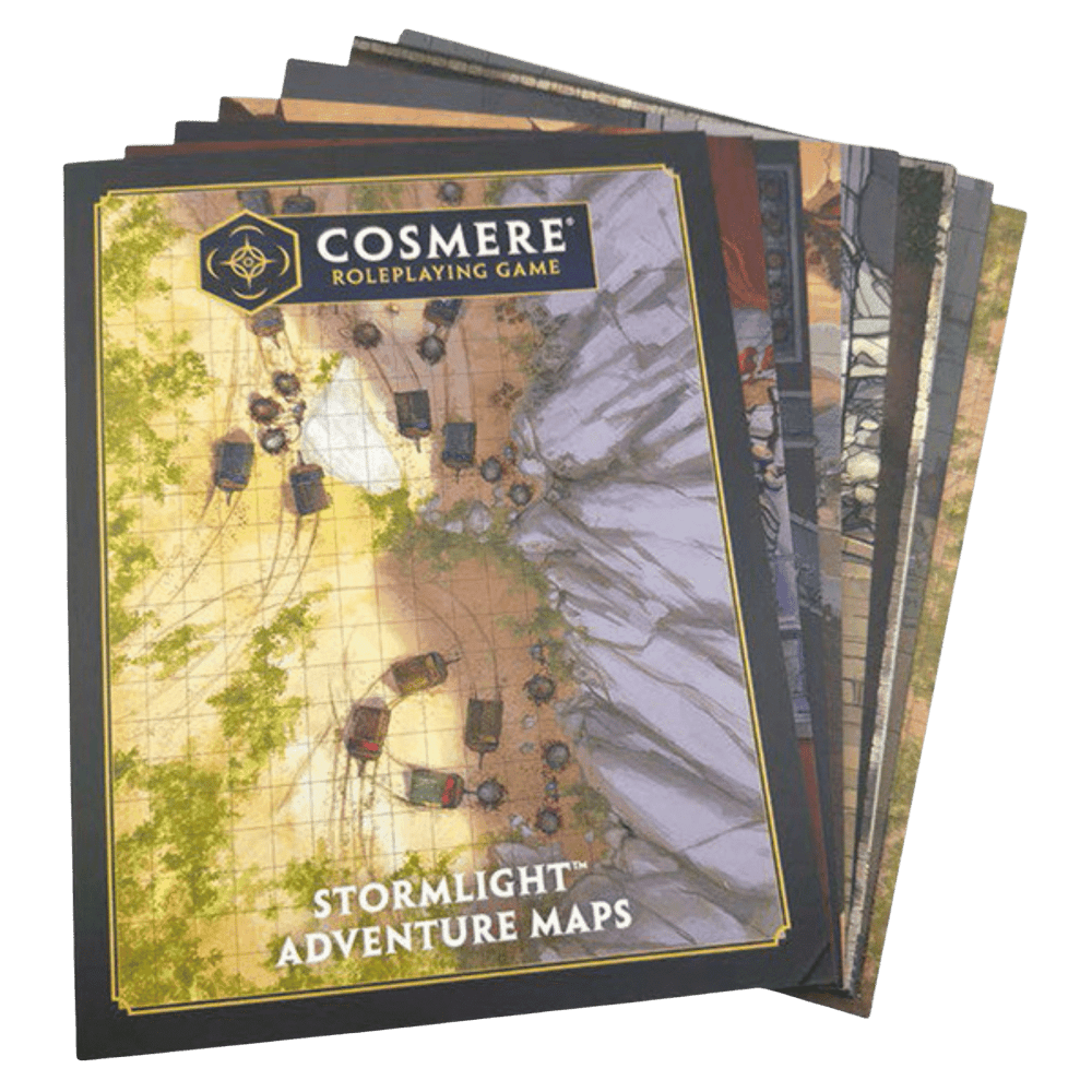 Cosmere RPG: Stormlight Adventure Maps (PREORDER) - Game Nerdz