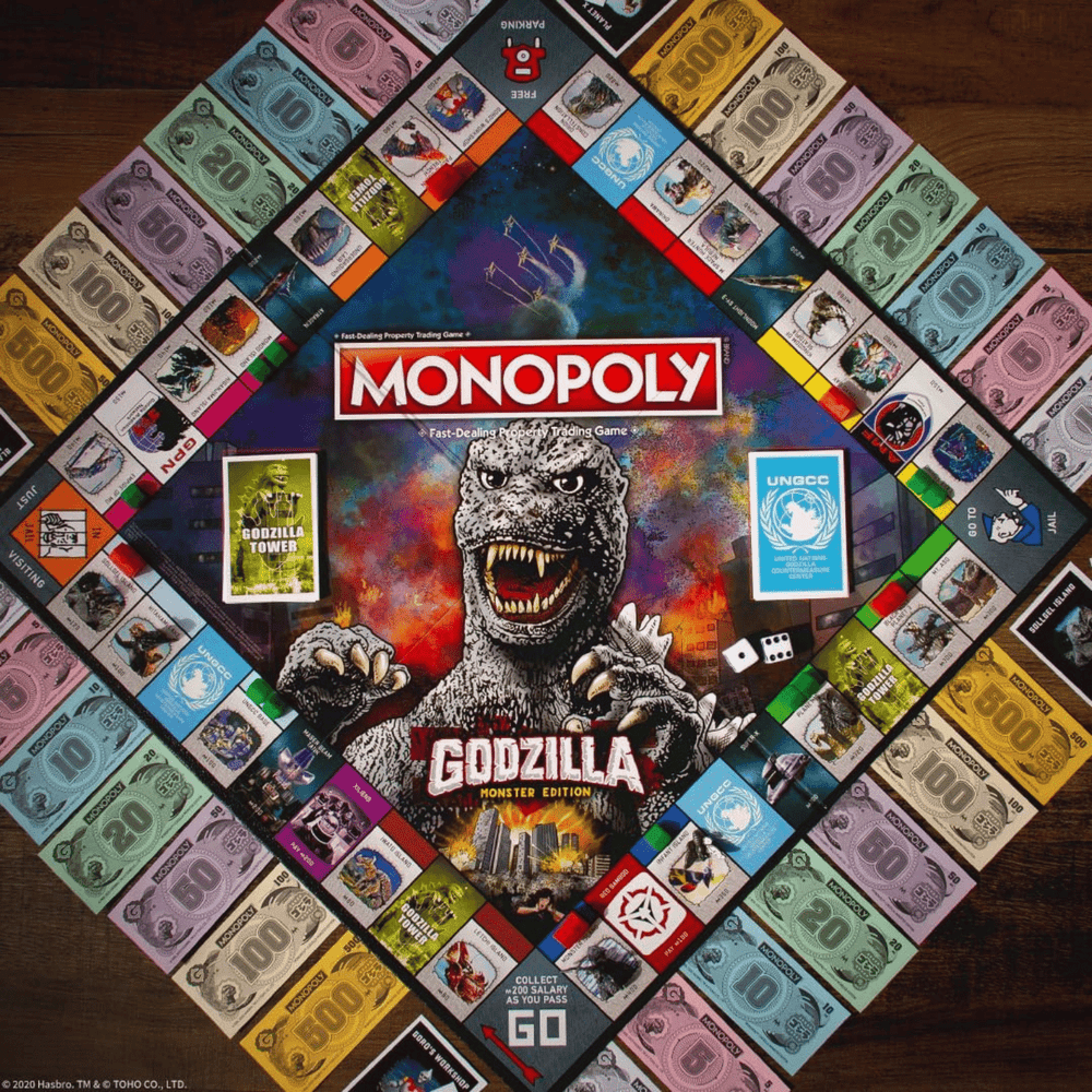 Monopoly: Godzilla (Monster Edition) - Game Nerdz