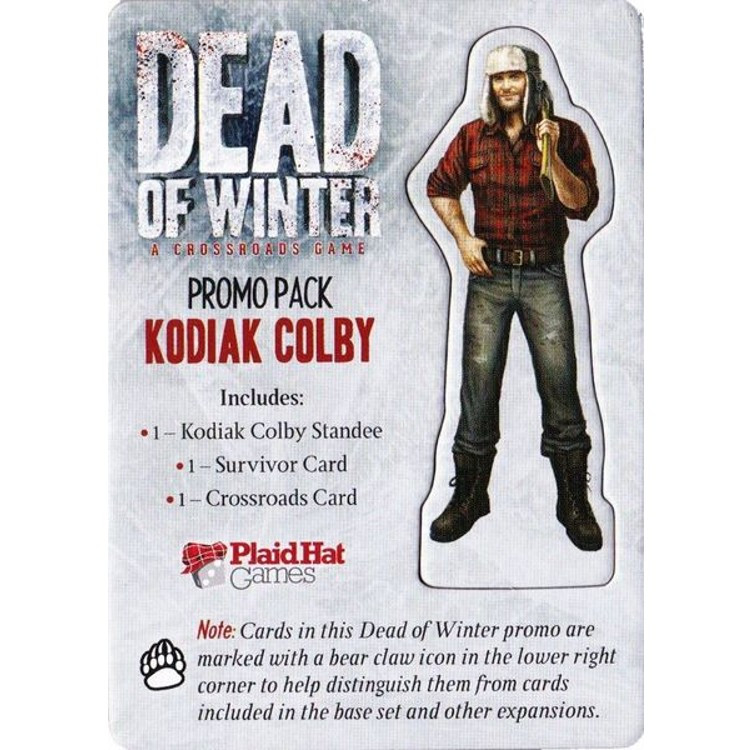 Dead of Winter: Kodiak Colby Exclusive Promo - Game Nerdz