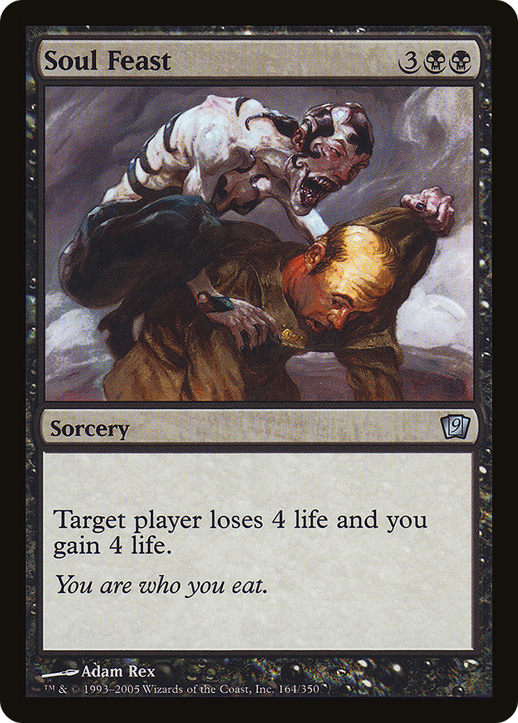 Soul Feast (9ED-164★) - Ninth Edition Foil - Game Nerdz