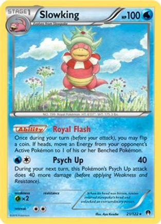 Slowking - 21/122 (Cosmos Holo) 21 - Alternate Art Promos Holofoil ...