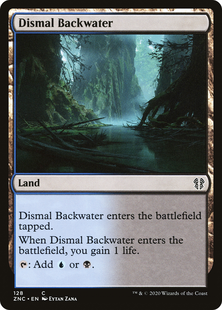 Dismal Backwater (ZNC-128) - Zendikar Rising Commander - Game Nerdz