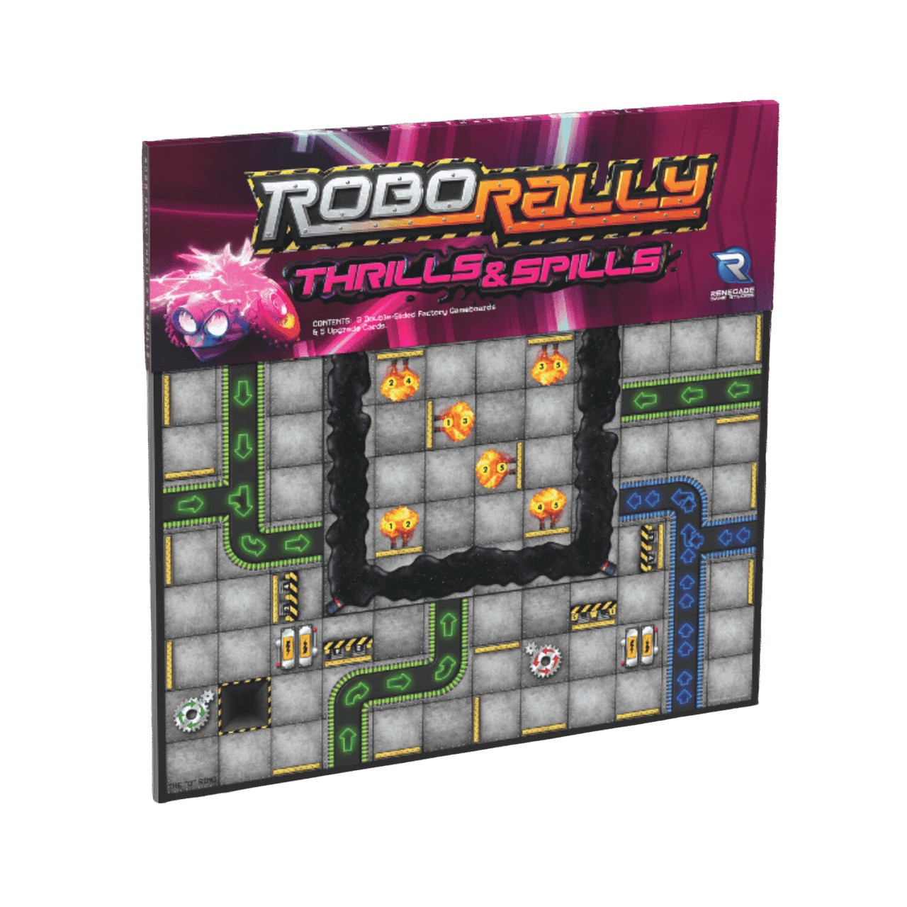 Robo Rally: Thrills & Spills Expansion - Game Nerdz