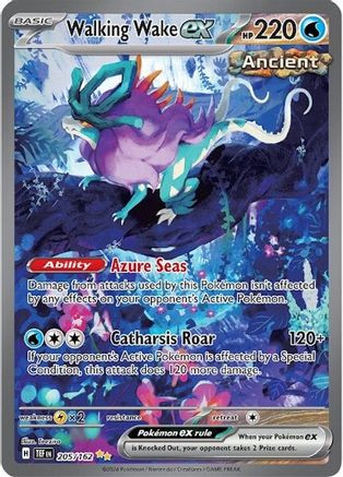 Walking Wake ex 205 - SV05 Temporal Forces Holofoil - Game Nerdz