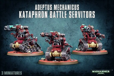 Warhammer 40K: Adeptus Mechanicus - Kataphron Battle Servitors ...