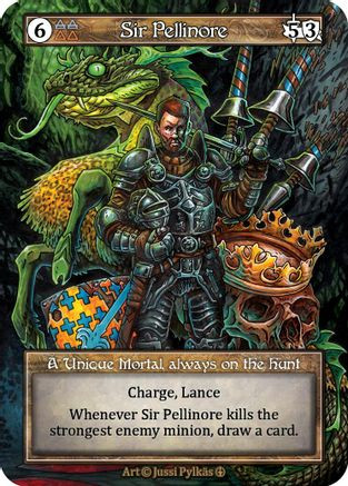 Sir Pellinore (Foil) - Arthurian Legends Foil - Game Nerdz