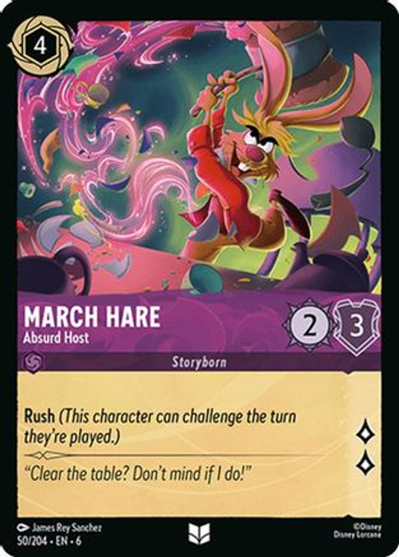March Hare Absurd Host 50204 Azurite Sea Cold Foil Game Nerdz