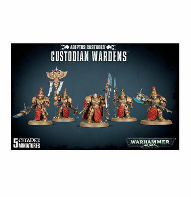 Warhammer 40K: Adeptus Custodes - Custodian Wardens - Game Nerdz