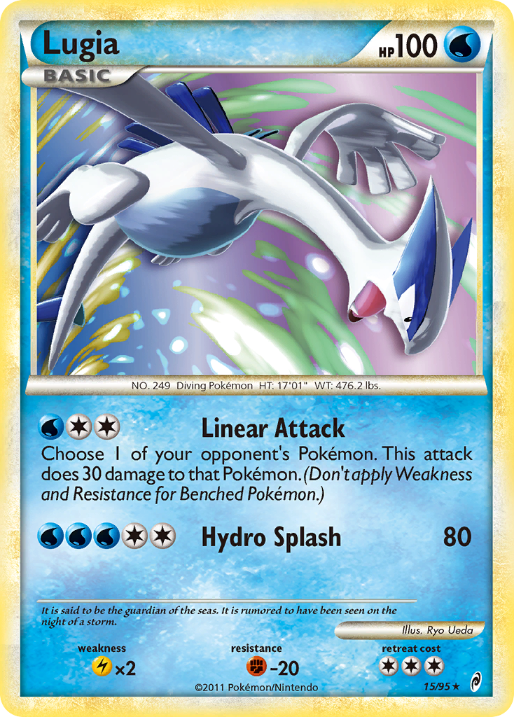 lugia attacks list