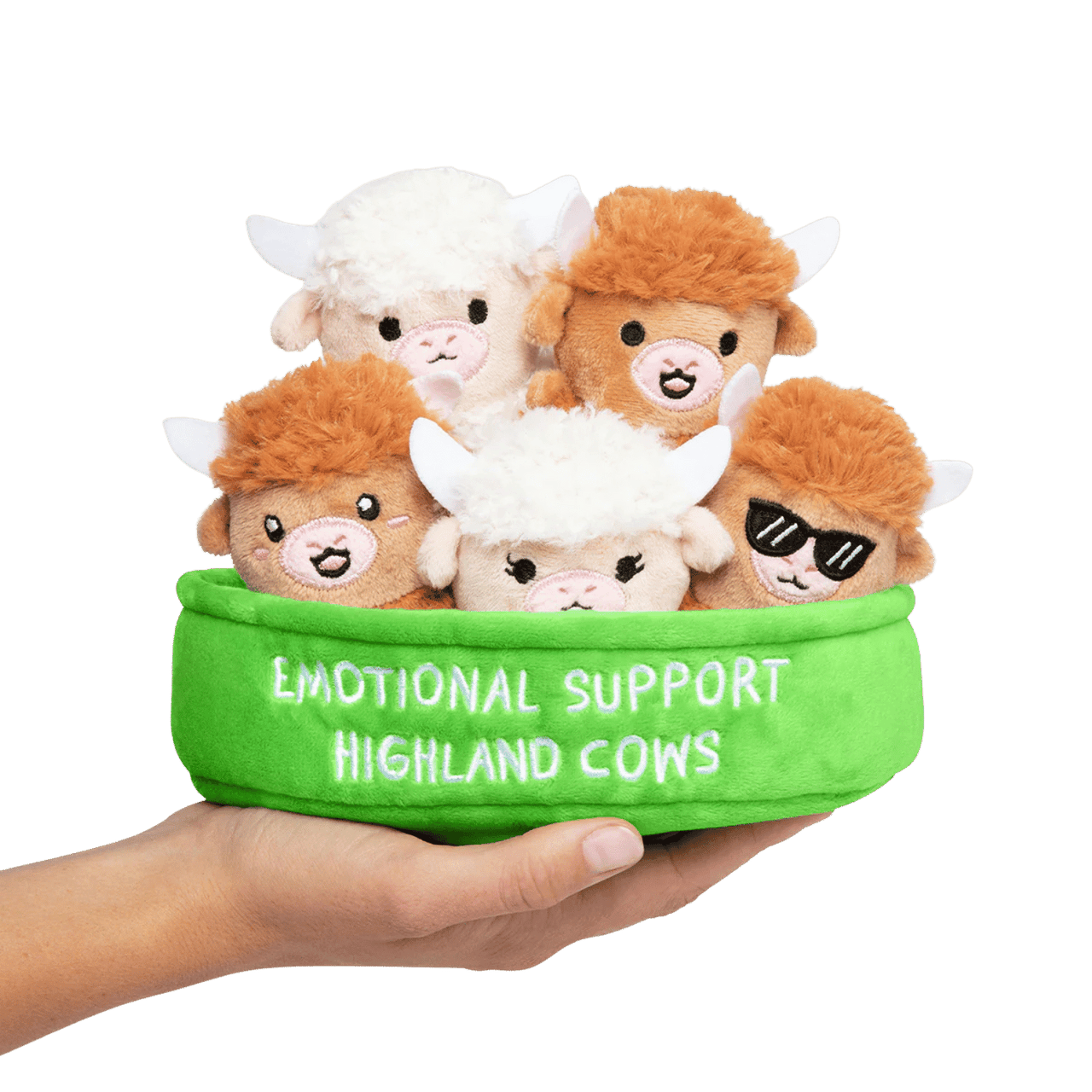 Emotional Support Plushie: Highland Cows - Game Nerdz
