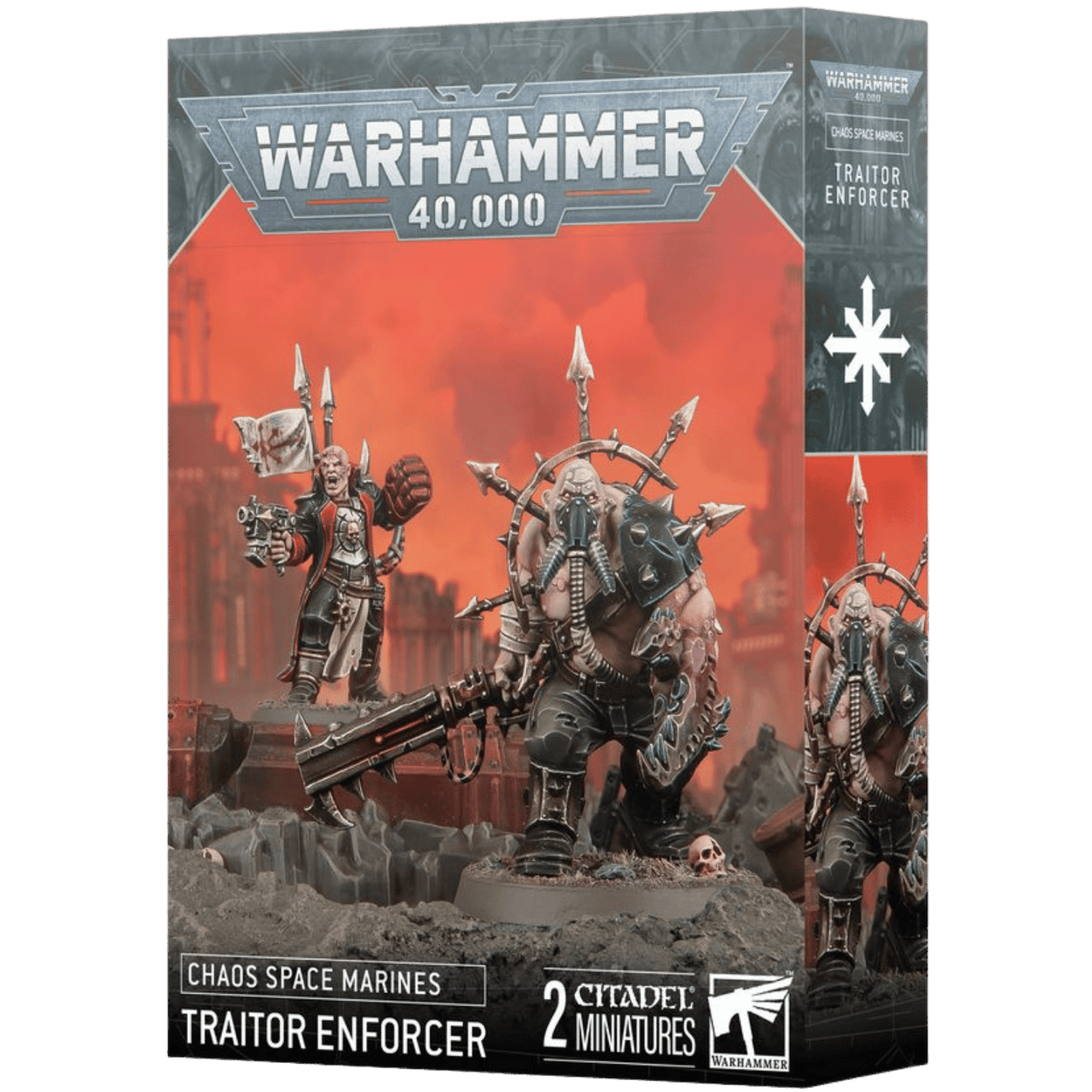 Warhammer 40K: Chaos Space Marines - Traitor Enforcer - Game Nerdz