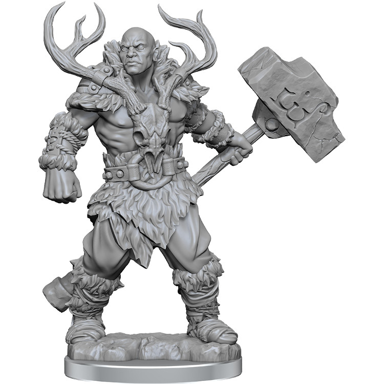 Dungeons & Dragons Miniatures: Frameworks - Male Goliath Barbarian ...