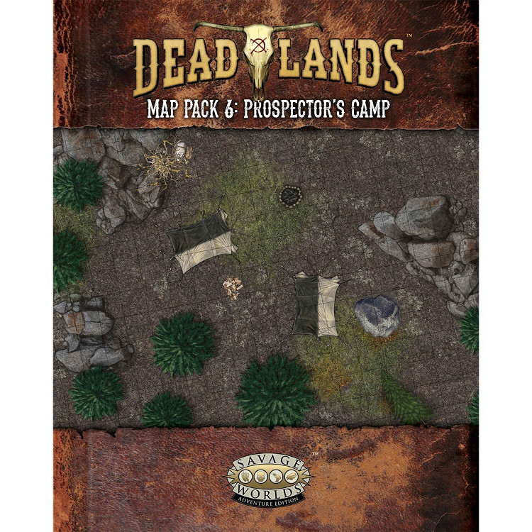 Deadlands RPG: The Weird West - Map Pack 6 Prospector's Camp (Savage ...