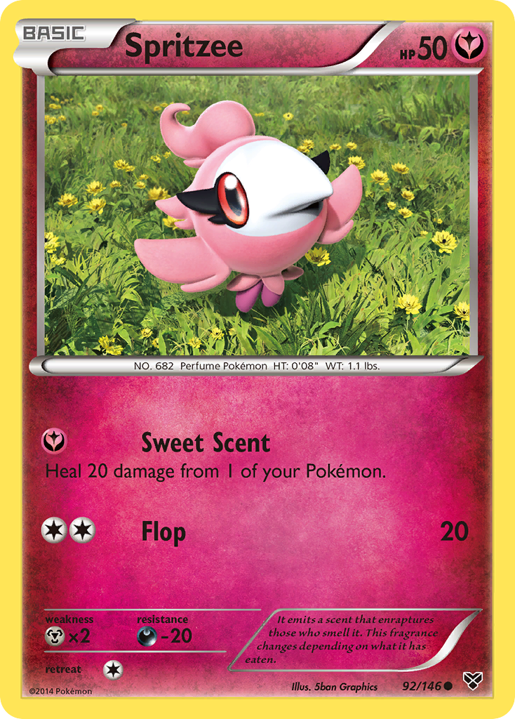 Spritzee 92/146 - XY - Game Nerdz