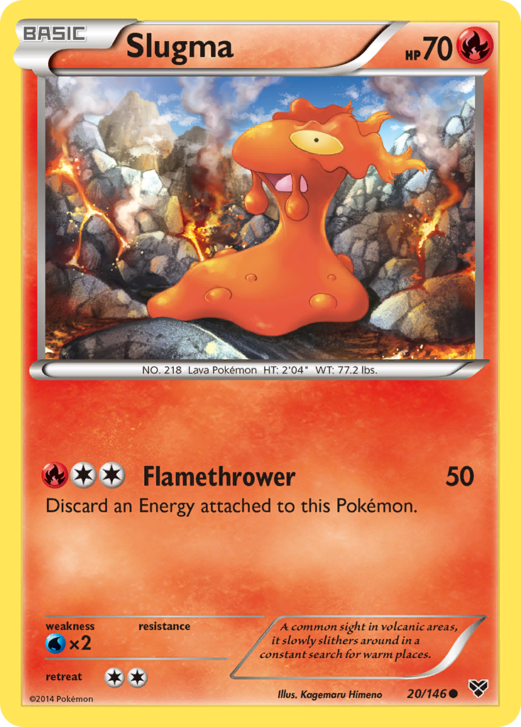 Slugma 20/146 - XY - Game Nerdz