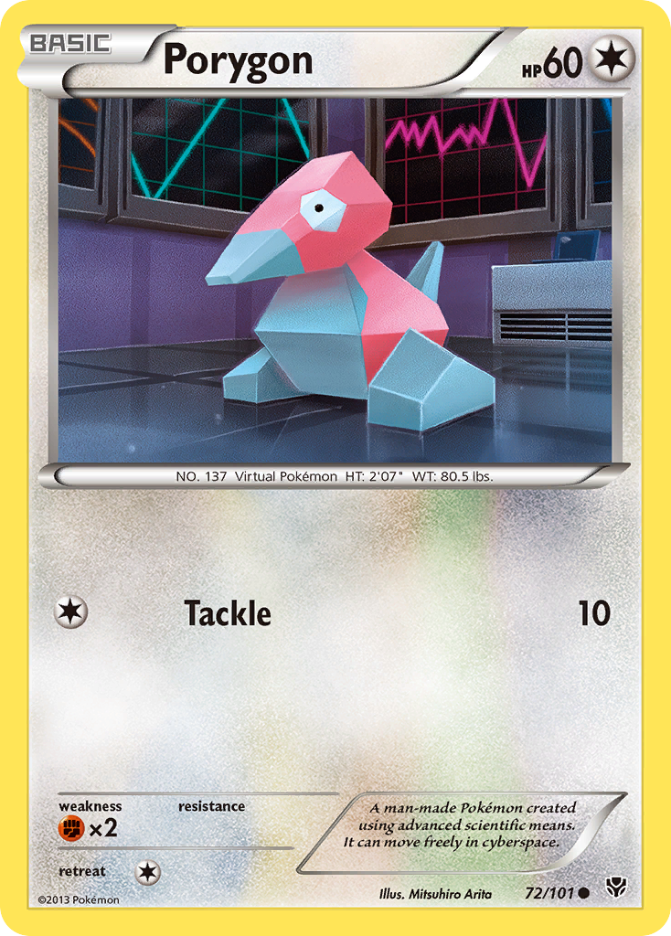 Porygon 72/101 - Plasma Blast - Game Nerdz