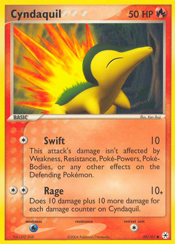 Cyndaquil 59/101 - Hidden Legends - Game Nerdz