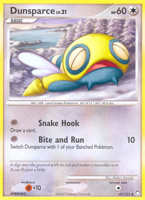 Dunsparce 47/123 - Mysterious Treasures - Game Nerdz