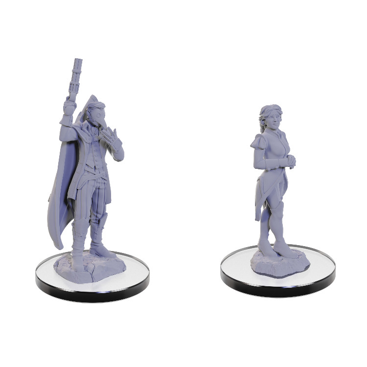 Critical Role Unpainted Miniatures: Percival & Cassandra de Rolo (Wave ...