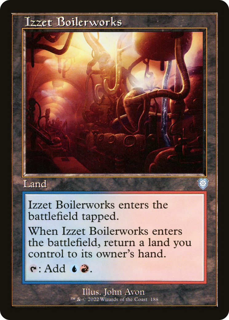 Izzet Boilerworks (BRC-188) - The Brothers' War Commander - Game Nerdz
