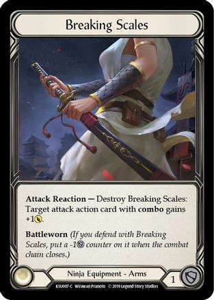Breaking Scales (KSU007) Hero Deck: Katsu 1st Edition - Game Nerdz