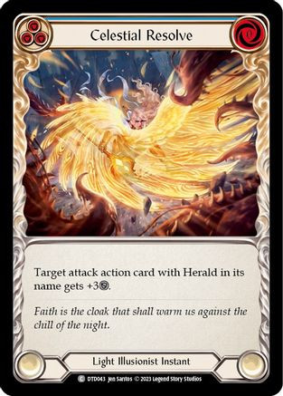 Celestial Resolve (Blue) (DTD043) Dusk Till Dawn - Game Nerdz
