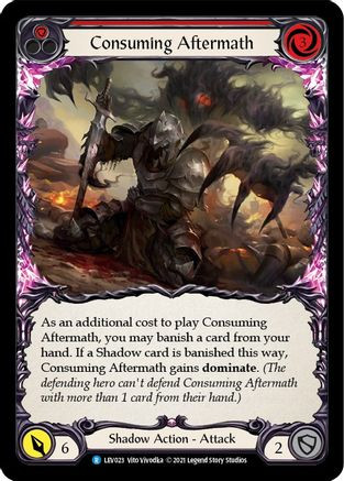 Consuming Aftermath (Red) (LEV023) Blitz Deck: Monarch - Levia - Game Nerdz