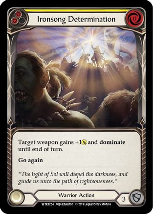 Ironsong Determination (WTR122) Welcome to Rathe 1st Edition Rainbow ...