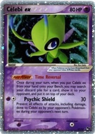 Celebi ex (Holo) 17 - POP Series 2 Holofoil - Game Nerdz