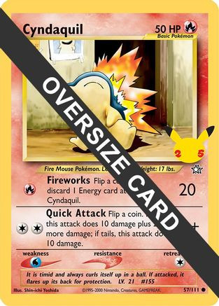 Cyndaquil 57 - First Partner Pack - Game Nerdz