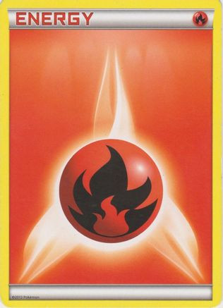 Fire Energy (2013 Unnumbered) - Deck Exclusives - Game Nerdz