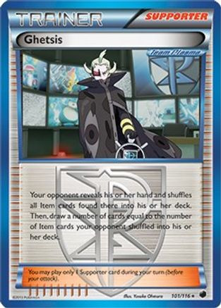 Ghetsis - 101/116 (BW Plasma Freeze) 101 - Deck Exclusives - Game Nerdz