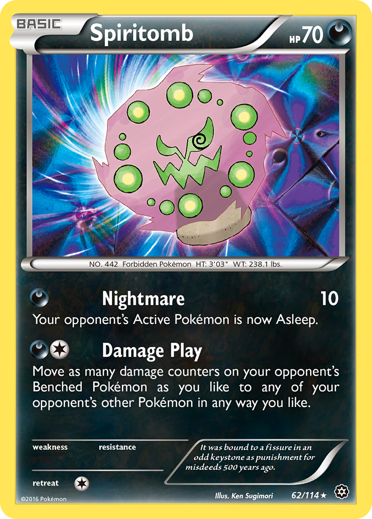 Spiritomb 62/114 - Steam Siege - Game Nerdz
