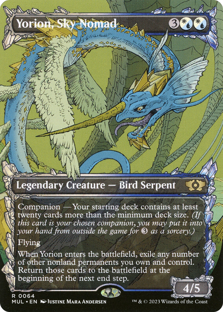 Yorion, Sky Nomad (MUL-064) - Multiverse Legends: (Showcase ...