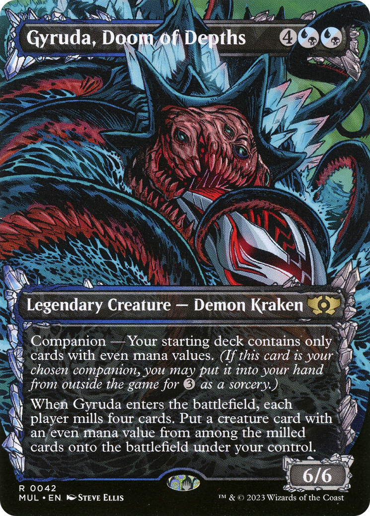 Gyruda, Doom of Depths (MUL-042) - Multiverse Legends: (Showcase ...