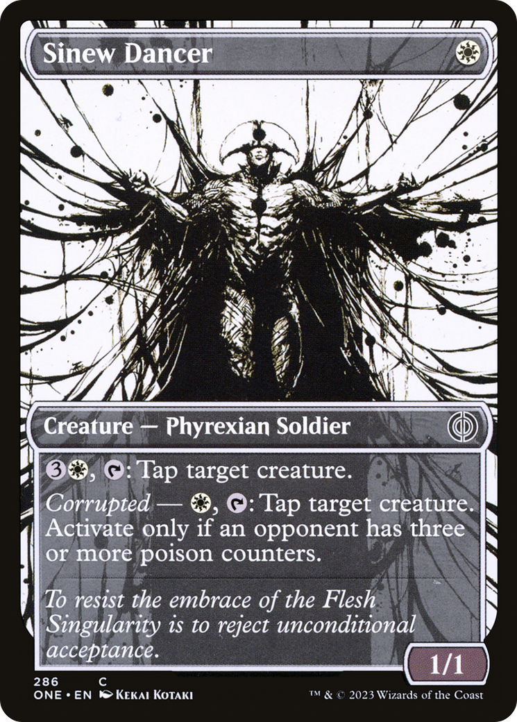 Sinew Dancer (ONE-286) - Phyrexia: All Will Be One: (Showcase) Foil ...