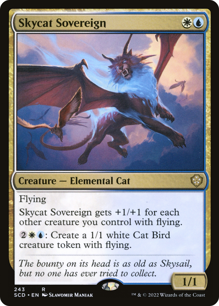 Skycat Sovereign (SCD-243) - Starter Commander Decks - Game Nerdz