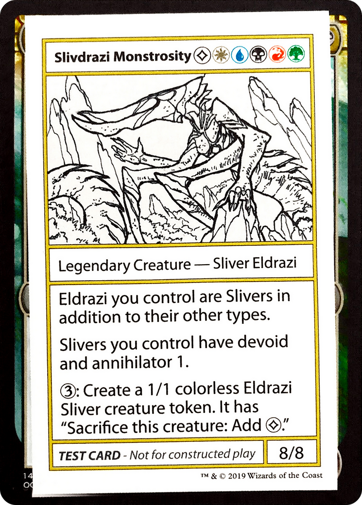 Slivdrazi Monstrosity (CMB1-102) - Mystery Booster Playtest Cards 2021 ...